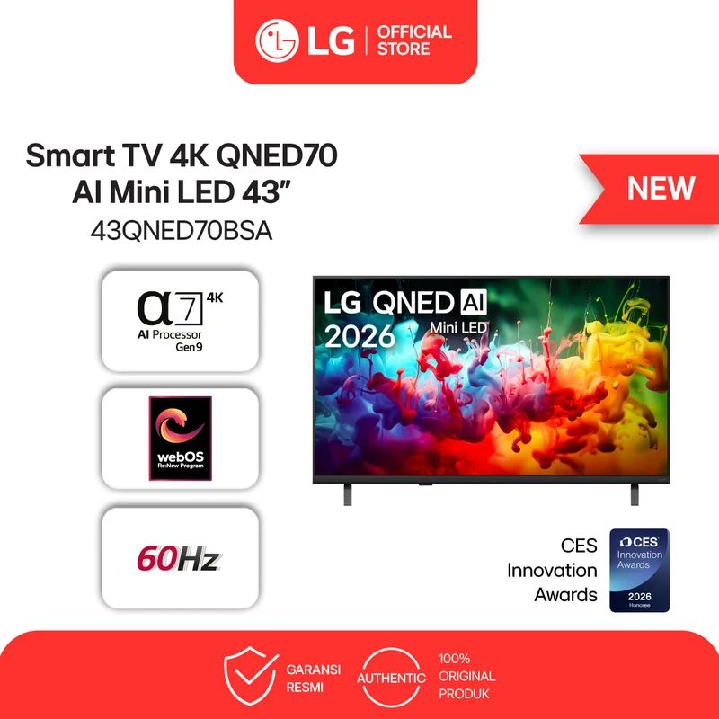 TV LG 43 Inch 🔥 - Tukar Tambah & Harga Terbaik 2026