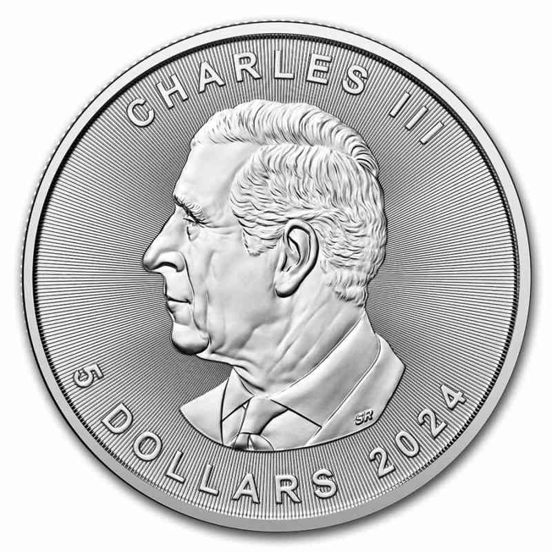 Jual Royal Canadian Mint Silver Coin Maple Leaf 1 Oz Rcm Canada Lbma ...