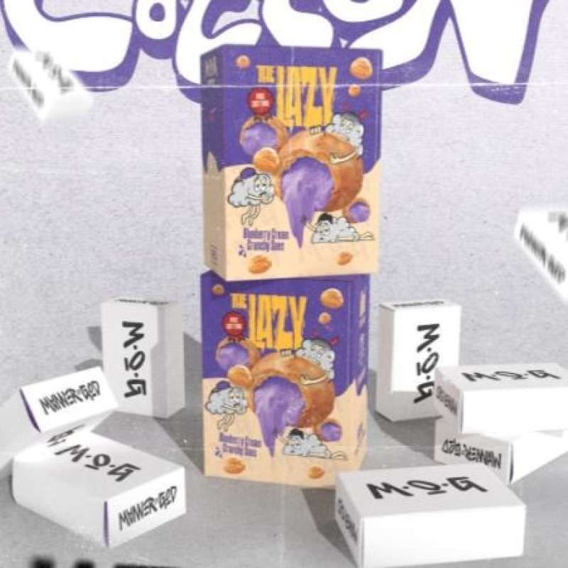 Jual Liquid Vape The Lazy Blueberry Cream Crunchy Soes 60ml By M.o.g Di ...