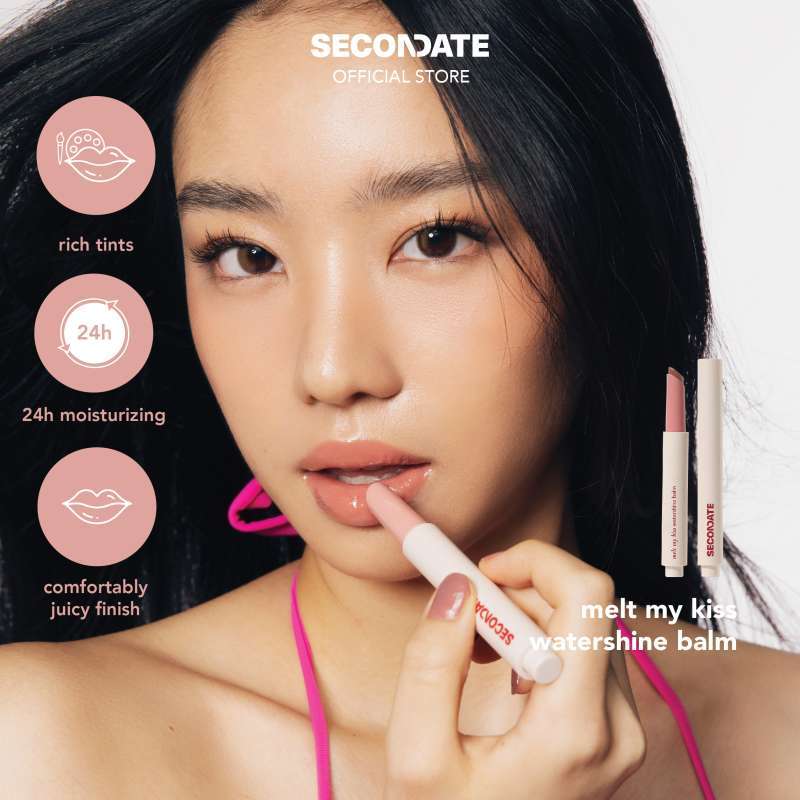 Jual Secondate Melt My Kiss Watershine Lip Balm - Lovebug Di Seller ...