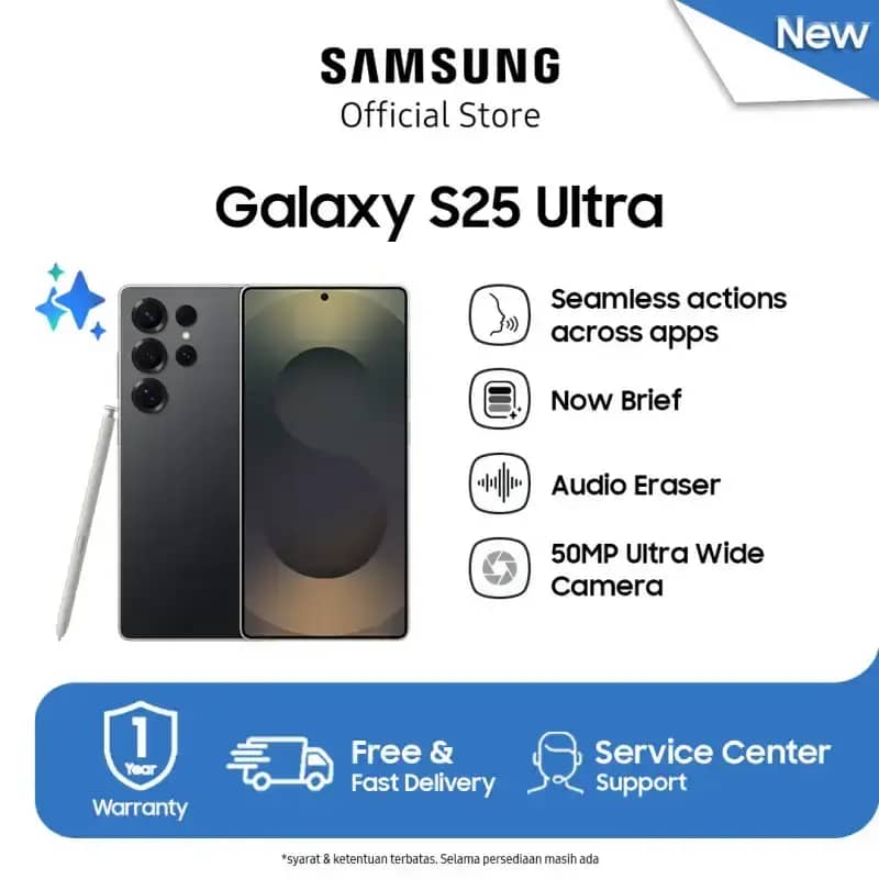 Samsung S25 Ultra 🔥 - Terlengkap & Harga Terbaru 2026