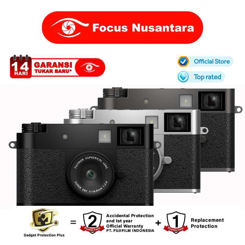 Jual Focus Nusantara - Fujifilm X Half Digital Camera Fuji Xhalf Kamera ...