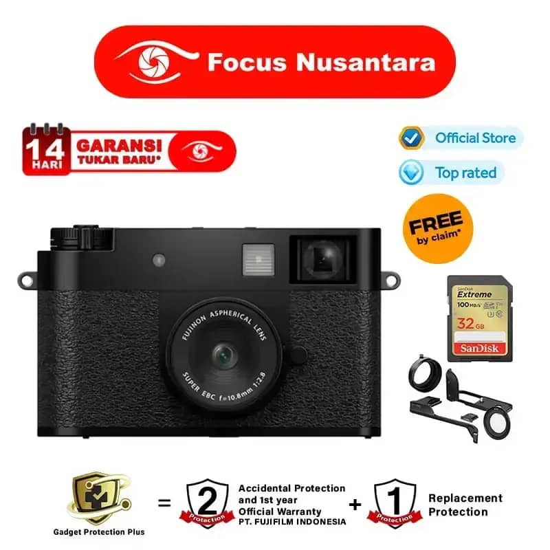 Jual Focus Nusantara - Fujifilm X Half Digital Camera Fuji Xhalf Kamera ...