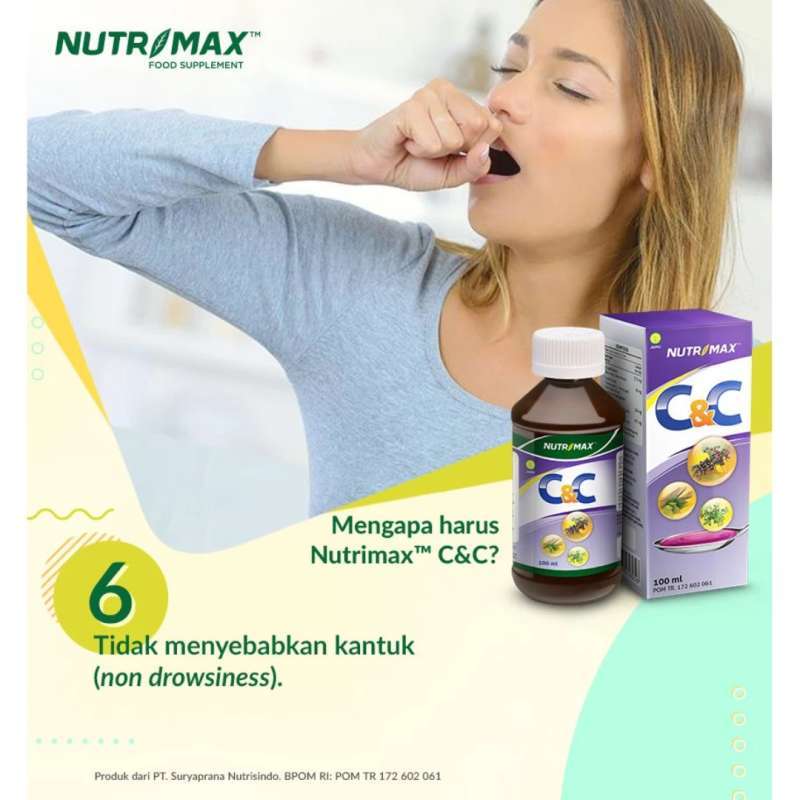 Jual Nutrimax C&c Syrup 100ml / Sirup Cnc Cough & Cold Batuk Anak ...