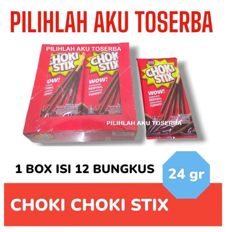 Promo Choki Stix Choki Choki Stix - ( 1 Box Isi 12 Bungkus ) - Stik ...