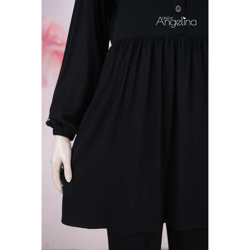 Jual Atelier Angelina Anna Pajamas Embroidery - Black Di Seller Atelier ...