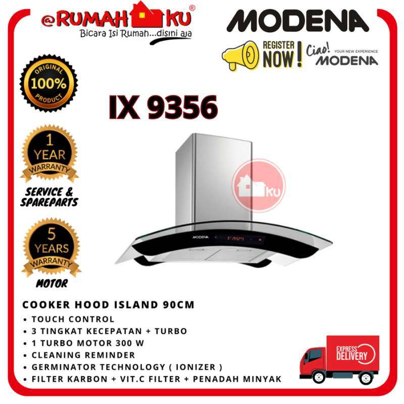 Jual Modena Cooker Hood Ix 9356 Di Seller Rumahku Official Store ...