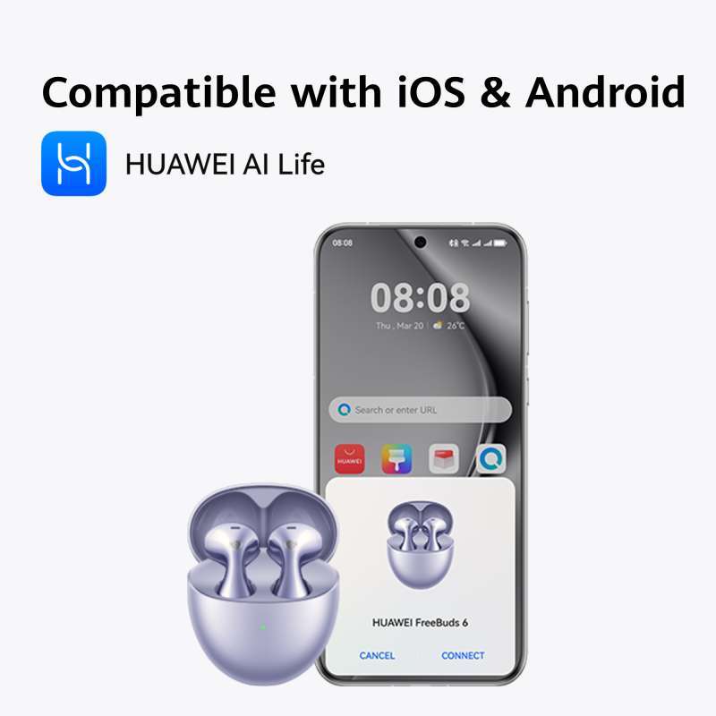 Jual [coming Soon] HUAWEI Freebuds 6 | Dual-driver True Sound | Stable ...