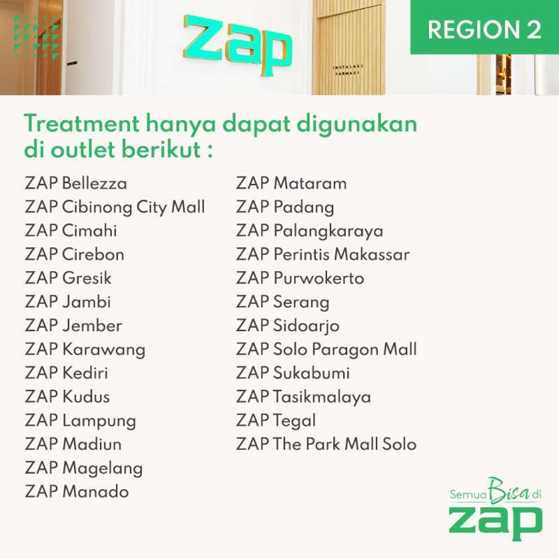 Jual Underarm Zap - Shr + Lhr (combo) Region 1 Di Seller Zap Clinic ...
