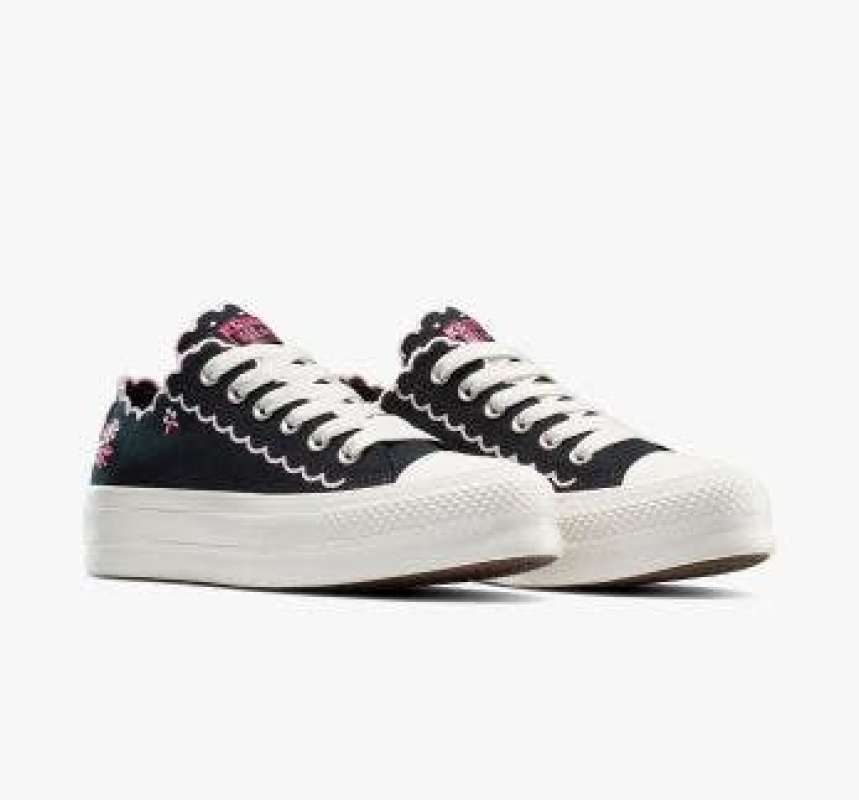 Sepatu Converse Hitam Pink