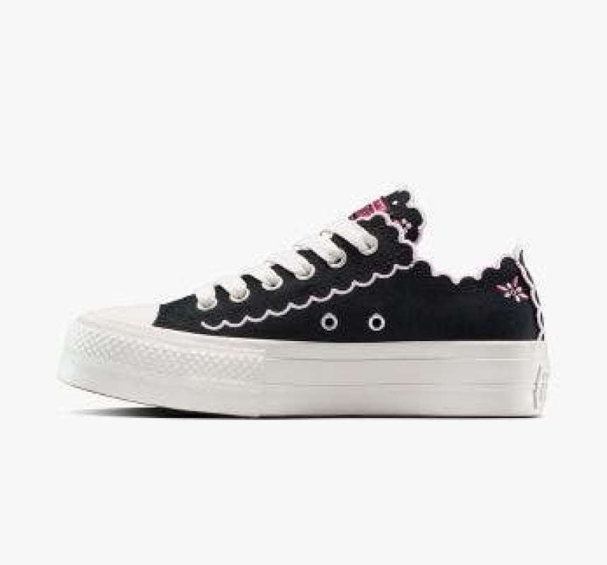 Sepatu Converse Hitam Pink