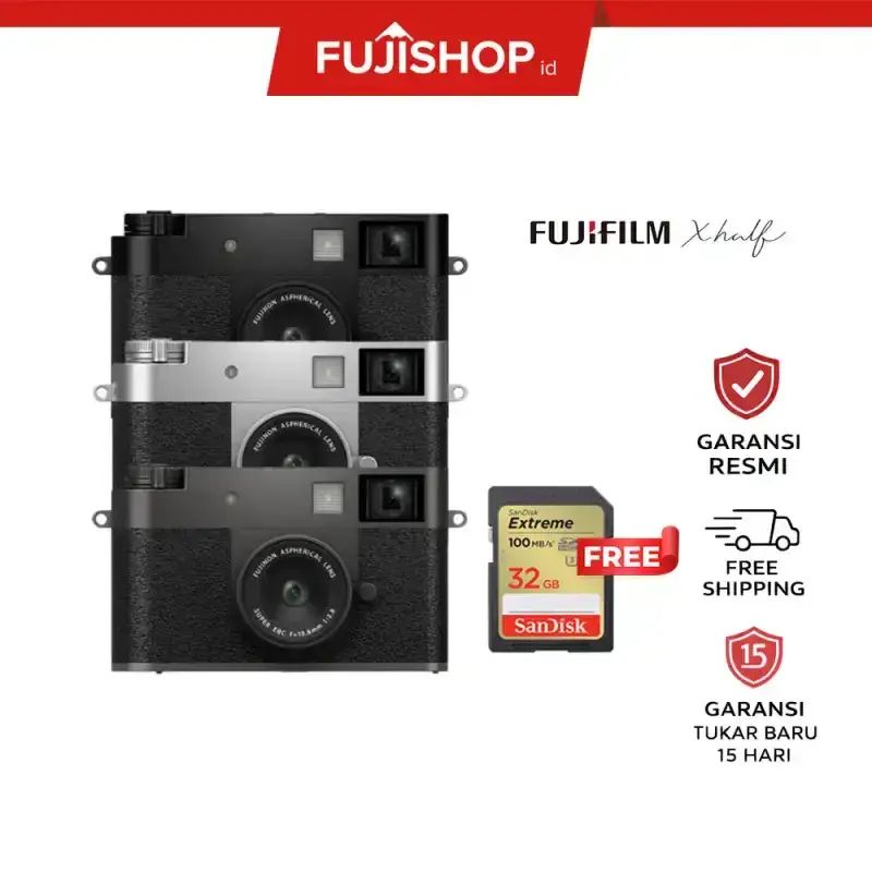 Promo Fujifilm X-half X Half Kamera Digital Half-frame / Fuji Xhalf ...