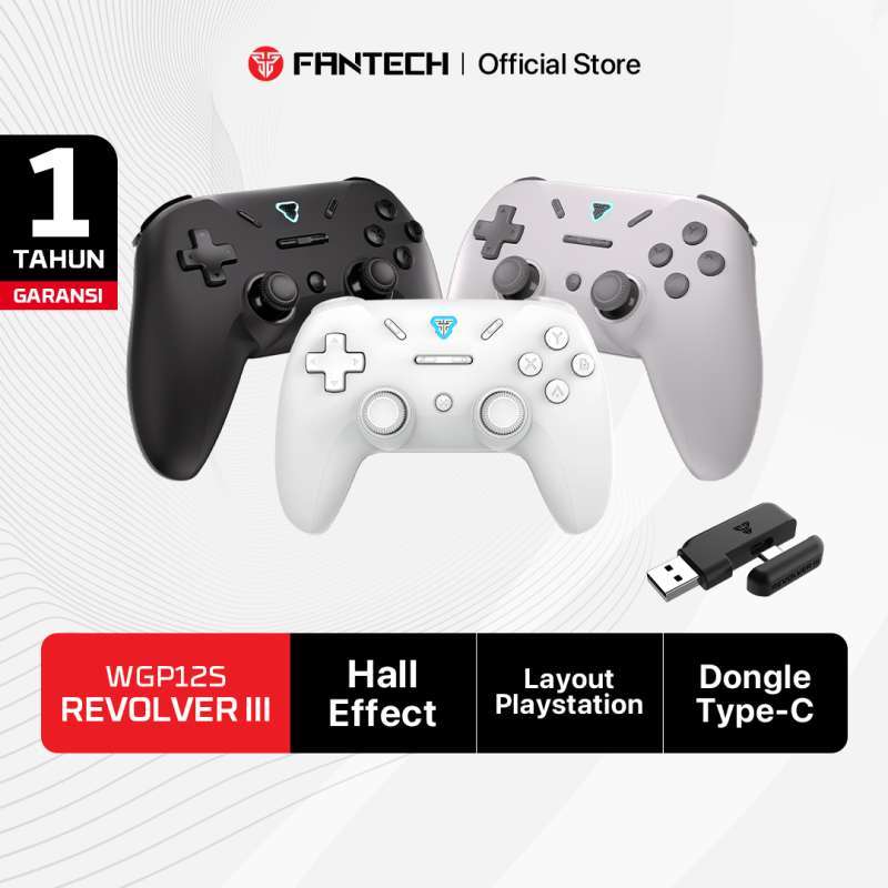 Promo Fantech Gamepad Hall Effect Wireless Multi Platfrom Android ...