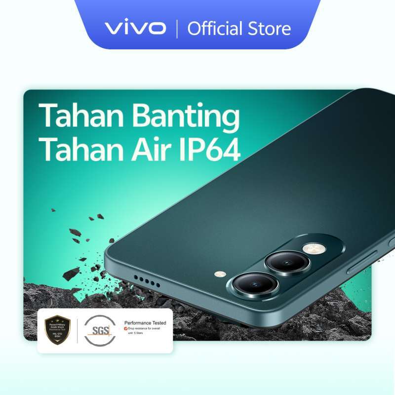 Promo 【online Exclusive】vivo Y19sgt 5g - Dimensity 6300 5g, 5500mah Tahan Lama, Nfc ...