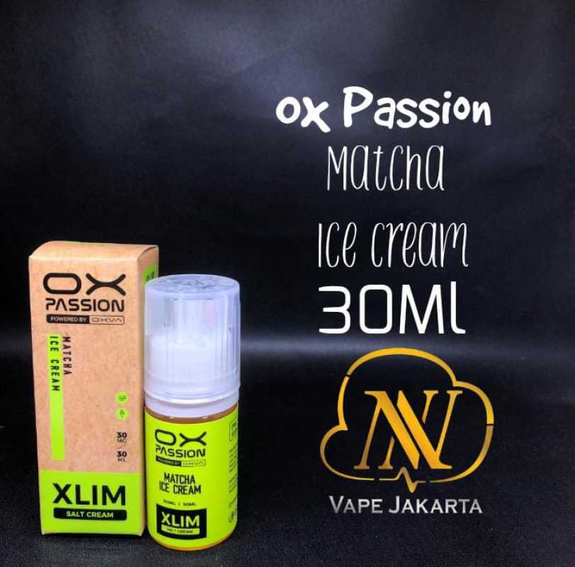 Jual Ox Passion Matcha Ice Cream Salt Nic 30ml 30mg By Oxva Di Seller ...