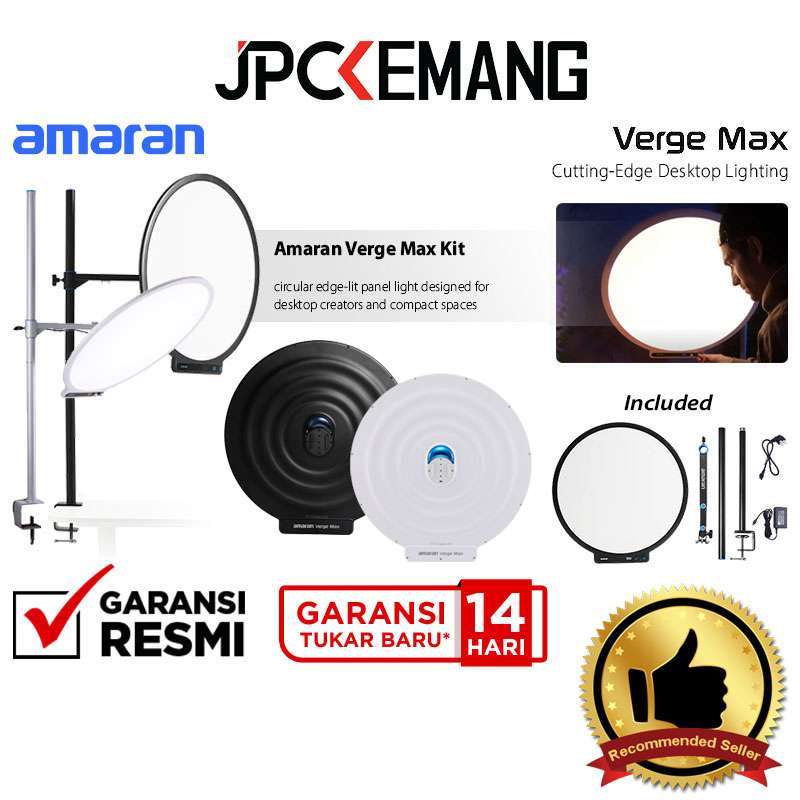 Promo Jpc Kemang Amaran Verge Max Kit Bi-color Led Flash Light Panel ...