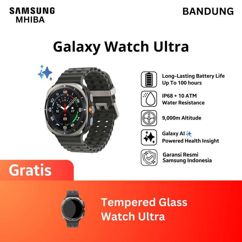 Promo Samsung Galaxy Watch Ultra Gray, Silver, White - Gray Diskon 28% ...