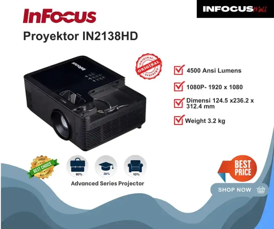 Daftar Harga Infocus Proyektor 🔥 Original & Spesifikasi Lengkap Mei 2026
