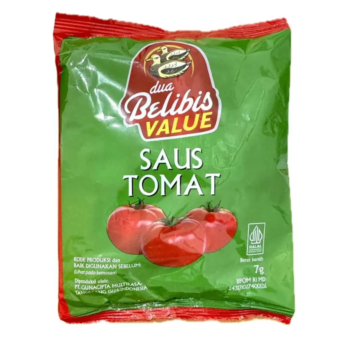Jual Dua Belibis Value Saus Tomat Sachet 25 Pcs Di Seller Yummy Frozen ...