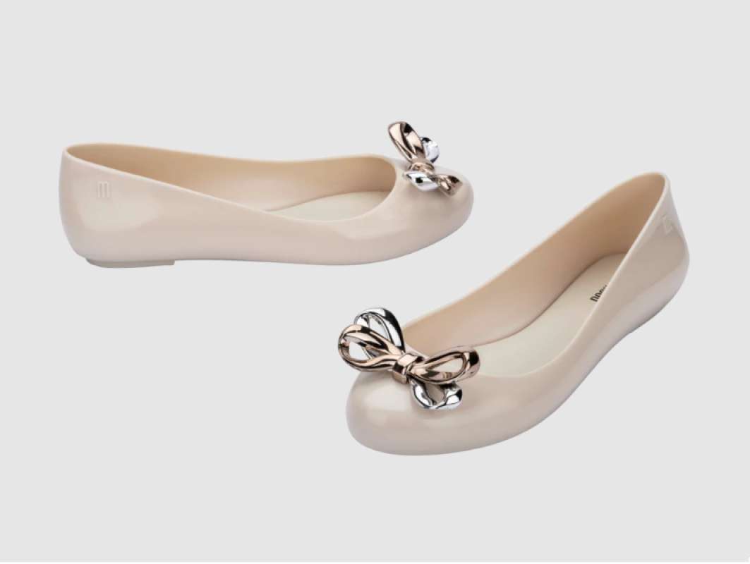 Jual Melissa Sweet Love Glam Ad Sepatu Flat Wanita - Beige - 38 Di ...
