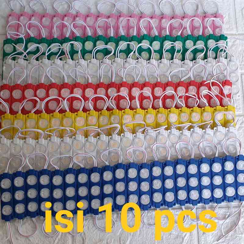 Jual 10 Pcs Lampu Led Modul 24v 3watt Lampu Module Led 24v 3w Super ...