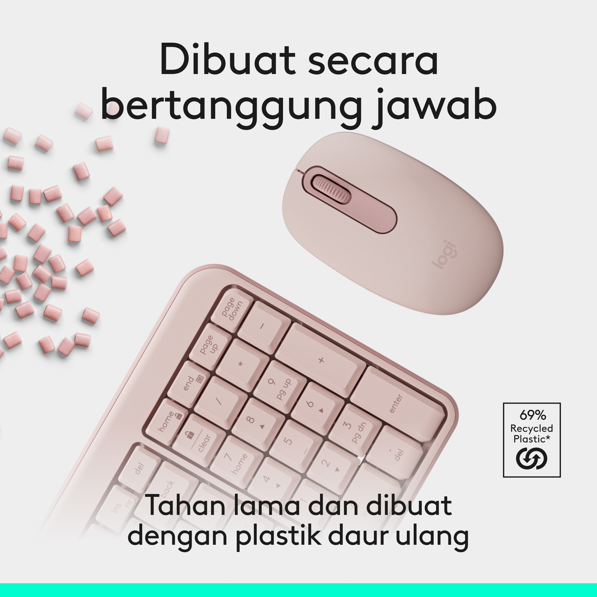 Promo Logitech Mk250 Compact Bluetooth Wireless Keyboard & Mouse Combo ...