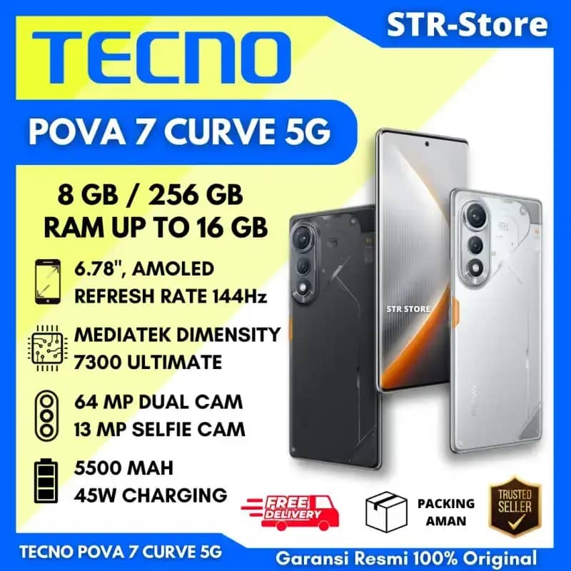 Hp Tecno Pova 5 🔥 Harga & Spesifikasi Terbaru Juni 2026
