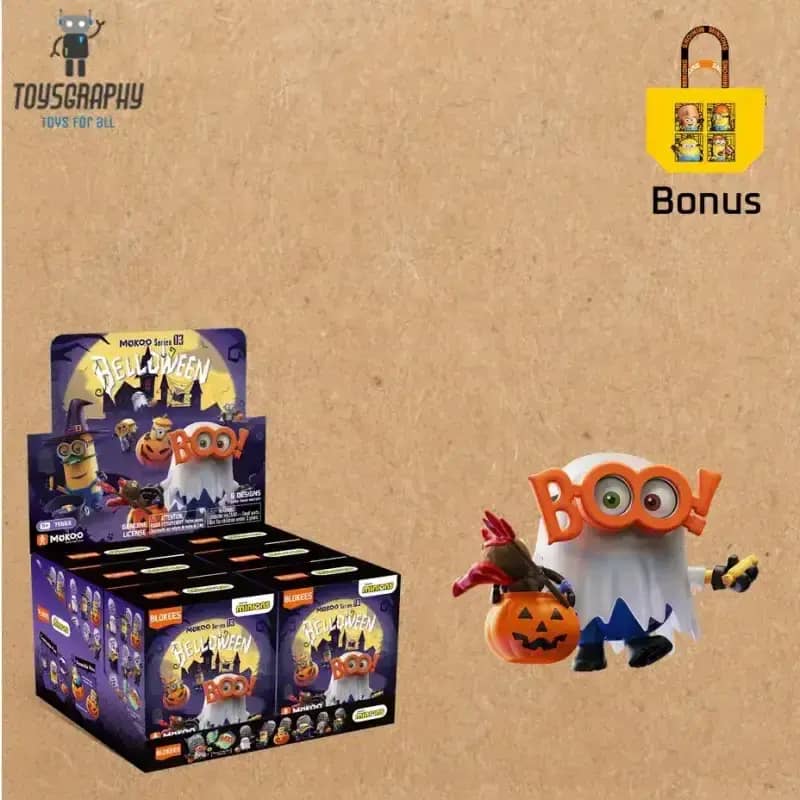 Jual Blokees Minions Mokoo Blind Box Surprise Mainan Rakit Blocks ...
