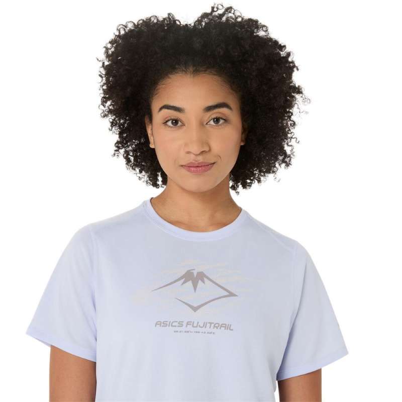 Promo Asics Women Fujitrail Logo Ss Top -2012d314.400 Diskon 30% Di ...
