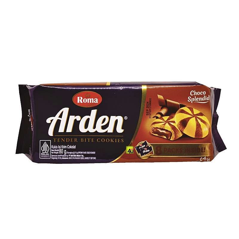 Promo Roma Arden - Tender Bite Cookies - Pack 80g - Chocolate Diskon 27 ...