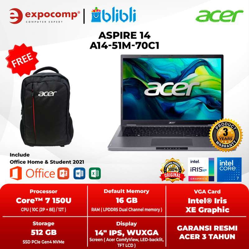 Laptop Acer E 14 Core I 5 - 🔥 Harga & Spesifikasi Terbaru Mei 2026