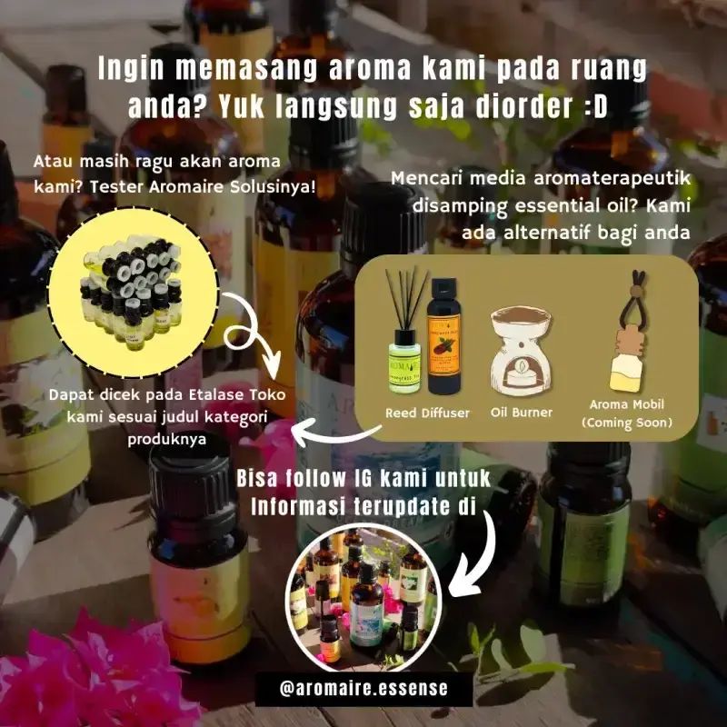 Jual Minyak Essential Oil Aroma Sereh Murni Natural Lemongrass (10ml ...