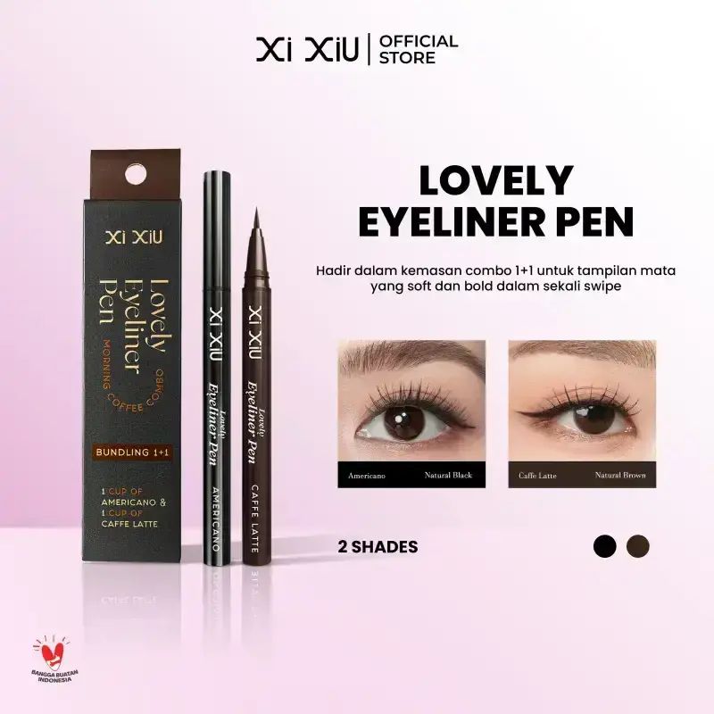Jual Xi Xiu Lovely Eyeliner Pen Morning Coffee Combo | Waterproof ...