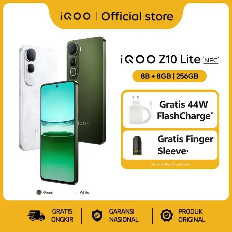 Promo [online Exclusive] vivo Iqoo Z10 Lite , 120hz Flat Amoled ...