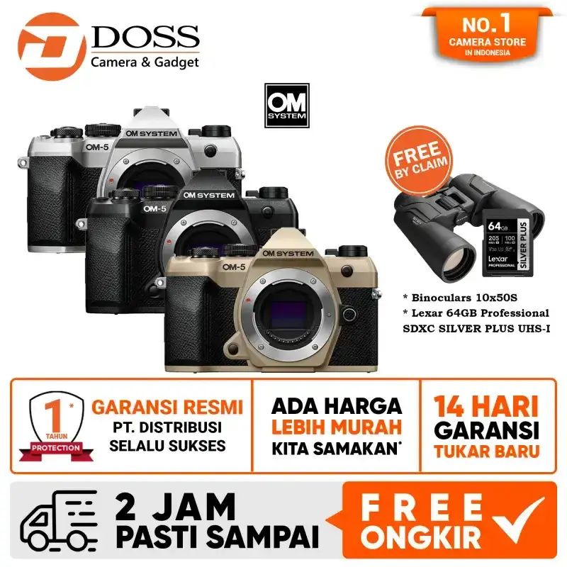 Promo Om System Om-5 Mark Ii Mirrorless Camera Body Only Om-5ii Body ...