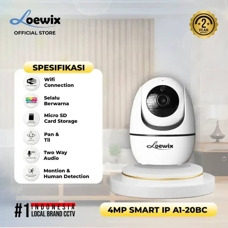 Cctv Mini Wifi Tanpa Kabel Garansi Resmi Indonesia 🔥 Harga Murah Mei 2026