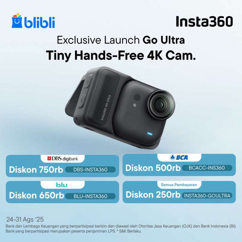 Insta360 GO Ultra 🔥 - Terlengkap & Harga Terbaru Mei 2026
