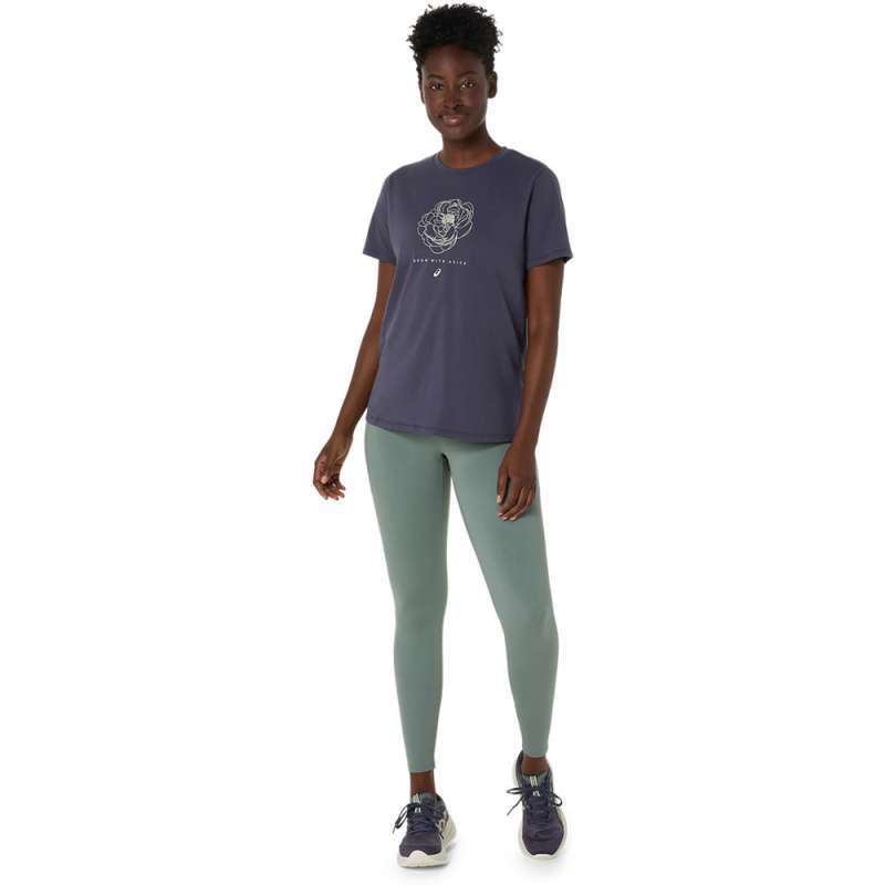 Promo Asics Women Flower Graphic Tee -2032d278.500 Diskon 30% Di Seller ...