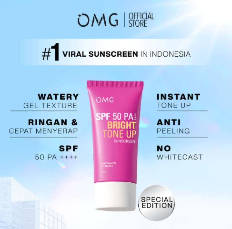 Jual Omg Uv Barrier Sunscreen 🏷️ 100% Original, Harga & Kualitas ...