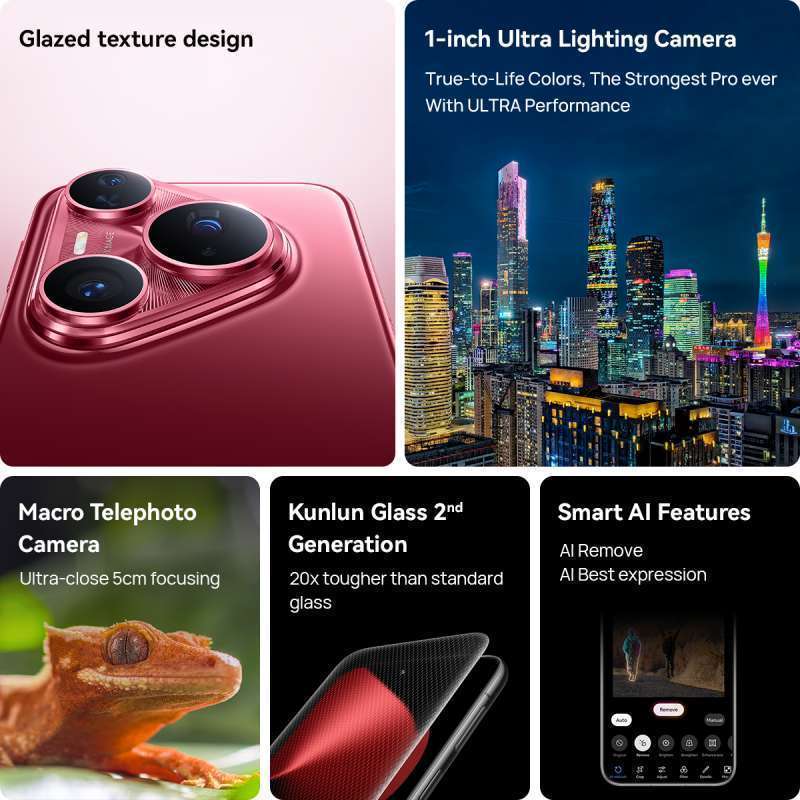 Promo 【11.11 | Diskon S.d 1.1 Jt】huawei Pura 80 Pro Smartphone | 1-inch ...