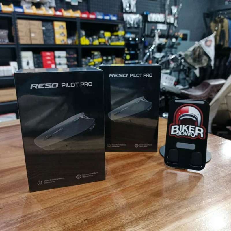 Jual Intercom Reso Pilot Pro Bluetooth Helmet Headset Communication System Di Seller Biker Jowo ...