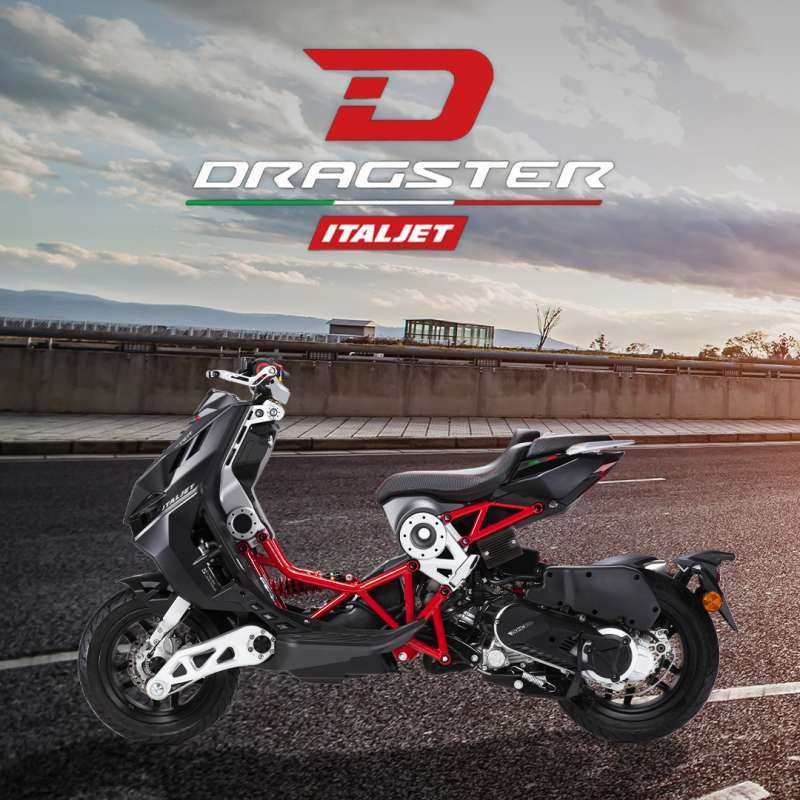 Jual Italjet Dragster Black Red 250cc | Limited Edition Performance Di ...