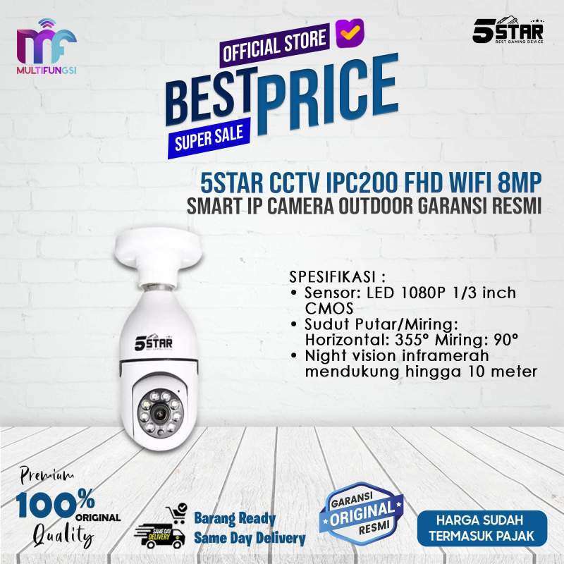 Cctv 5 Star Garansi Resmi Indonesia 🔥 Harga Murah April 2026