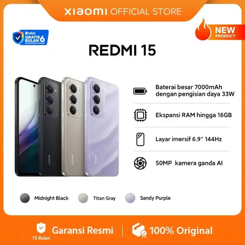 Redmi RAM 8 GB Terbaru 🔥 - Harga Terbaru Mei 2026