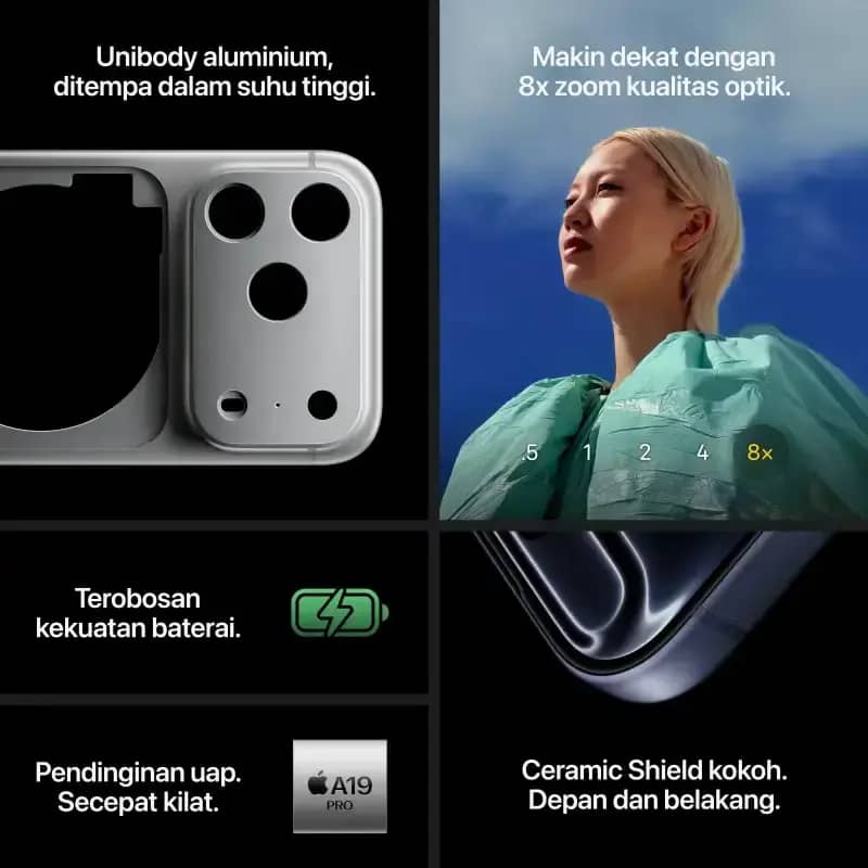 Jual iPhone 17 Pro Max - Deep Blue 256 GB Non Bundle Di Seller Blibli - Apple Authorized ...