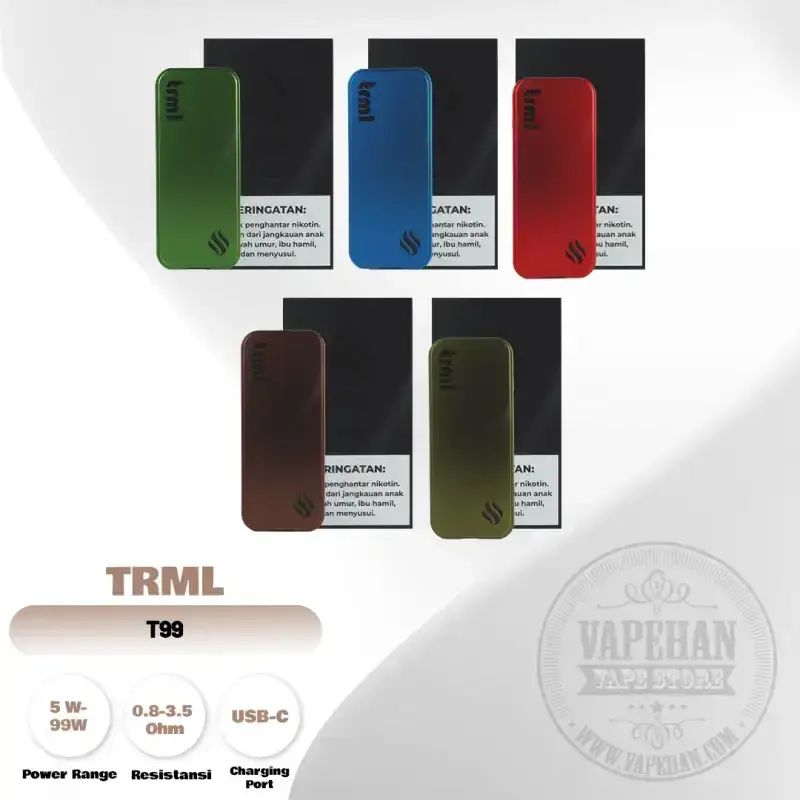 Jual Mod Vape Trml T99 Box Mod Only 99w Authentic By Trml X Vape On Di ...