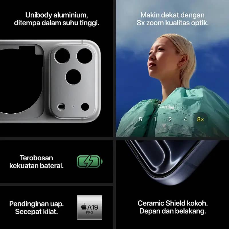 Jual iPhone 17 Pro Max - Silver 512 GB Di Seller Hello Flagship Store ...