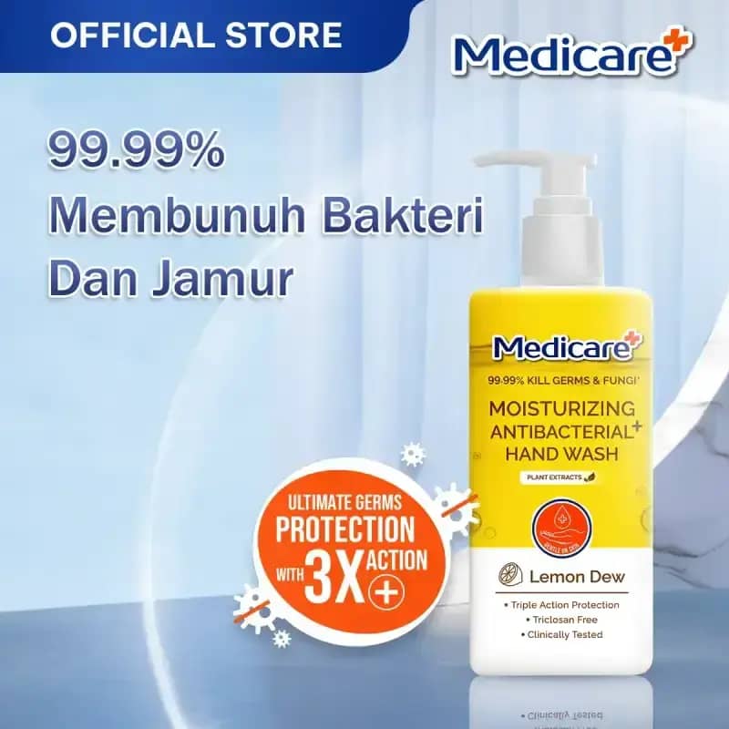 Jual Medicare Hand Wash Botol 200ml, Warna Kuning Di Seller Msm ...