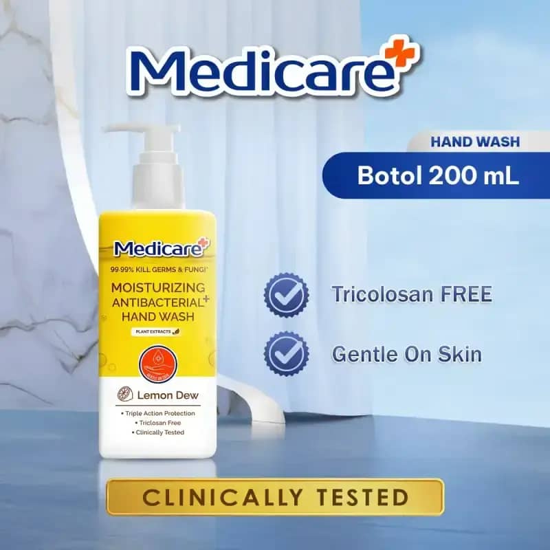 Jual Medicare Hand Wash Botol 200ml, Warna Kuning Di Seller Msm ...