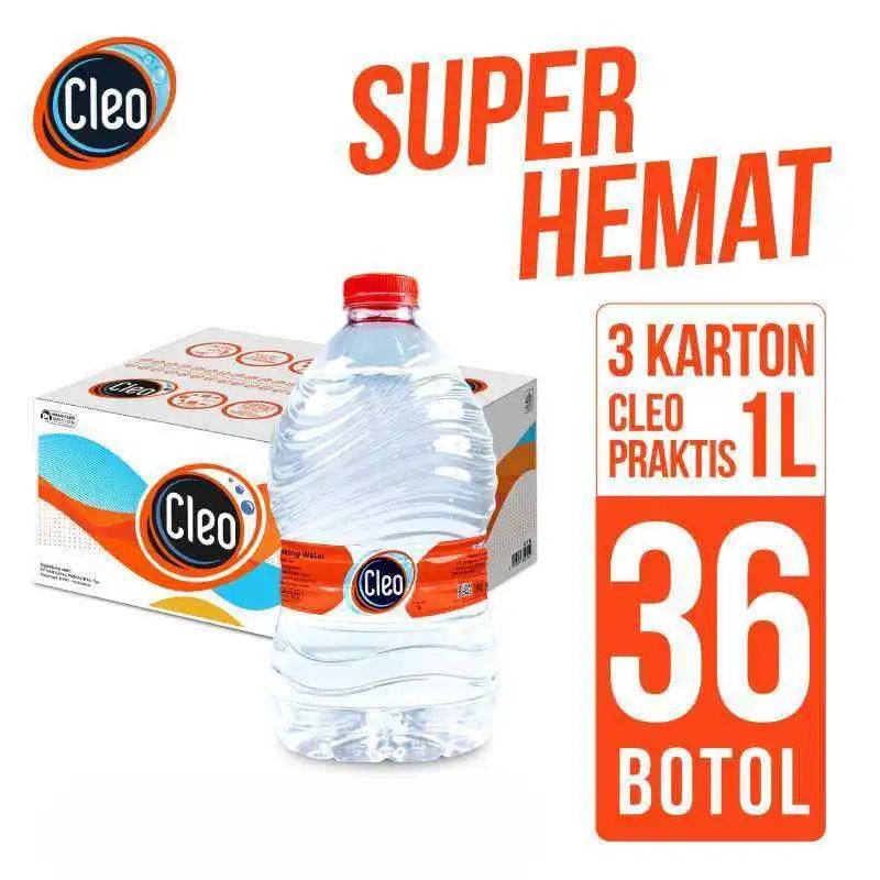 Cleo Botol 1 Liter 🔥 Harga Grosir Juni 2026